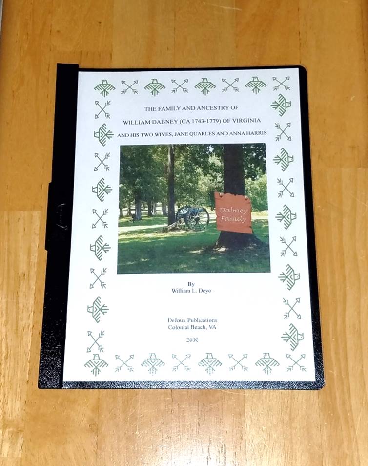 The Family And Ancestry Of William Dabney - Show off your Tribal Pride!